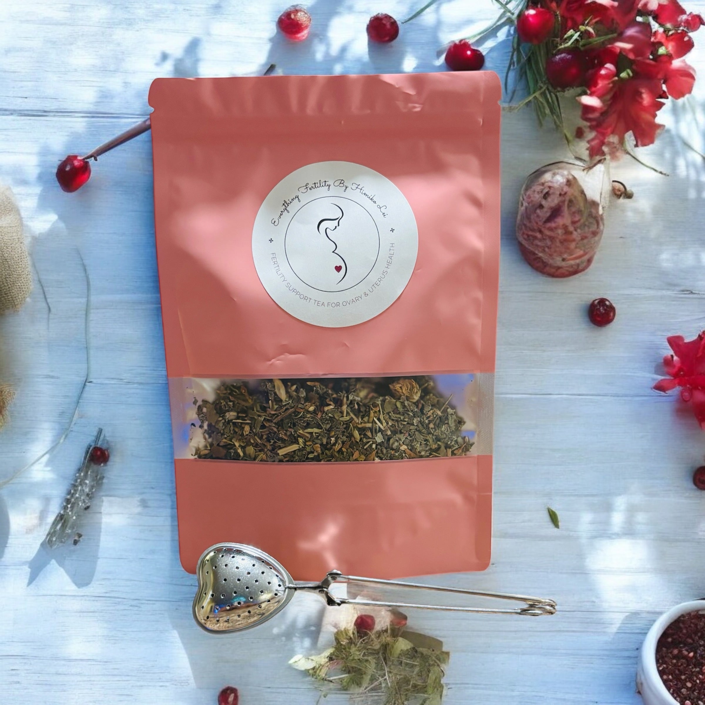 (1) Pack Of 1.5oz Loose Leaf Pack Women’s Infertility Support Tea By H ...